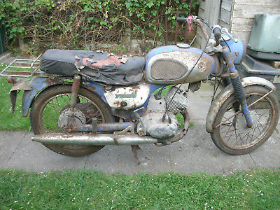 Suzuki B100p Bloop B100 B120 Barn Find Spares Or Repair 1965-68
