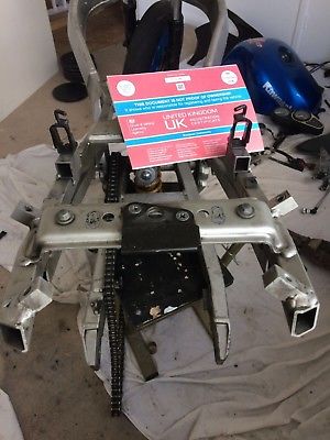 Kawasaki Zx9r Frame And V5 Spares Or Repairs, Breaking Whole Bike ...