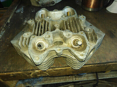 Vintage Triumph T140 Engine,splayed 10 Stud Head. Project Spares Repair
