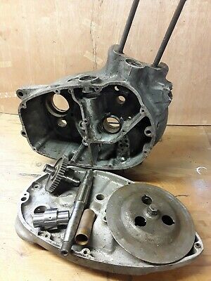 Triumph Tiger Cub Engine Parts Bundle Crankcase Etc Spares Or Repair ...