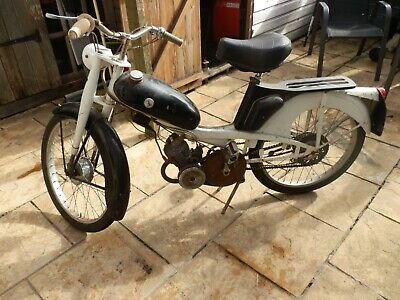 1964 Raleigh Rm4 Moped With V5c..has Spark, Project Spares Repair…barn ...