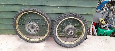 Suzuki Dr125 Gold Rim Wheels Project Spares Or Repair | Motorcycle Spares